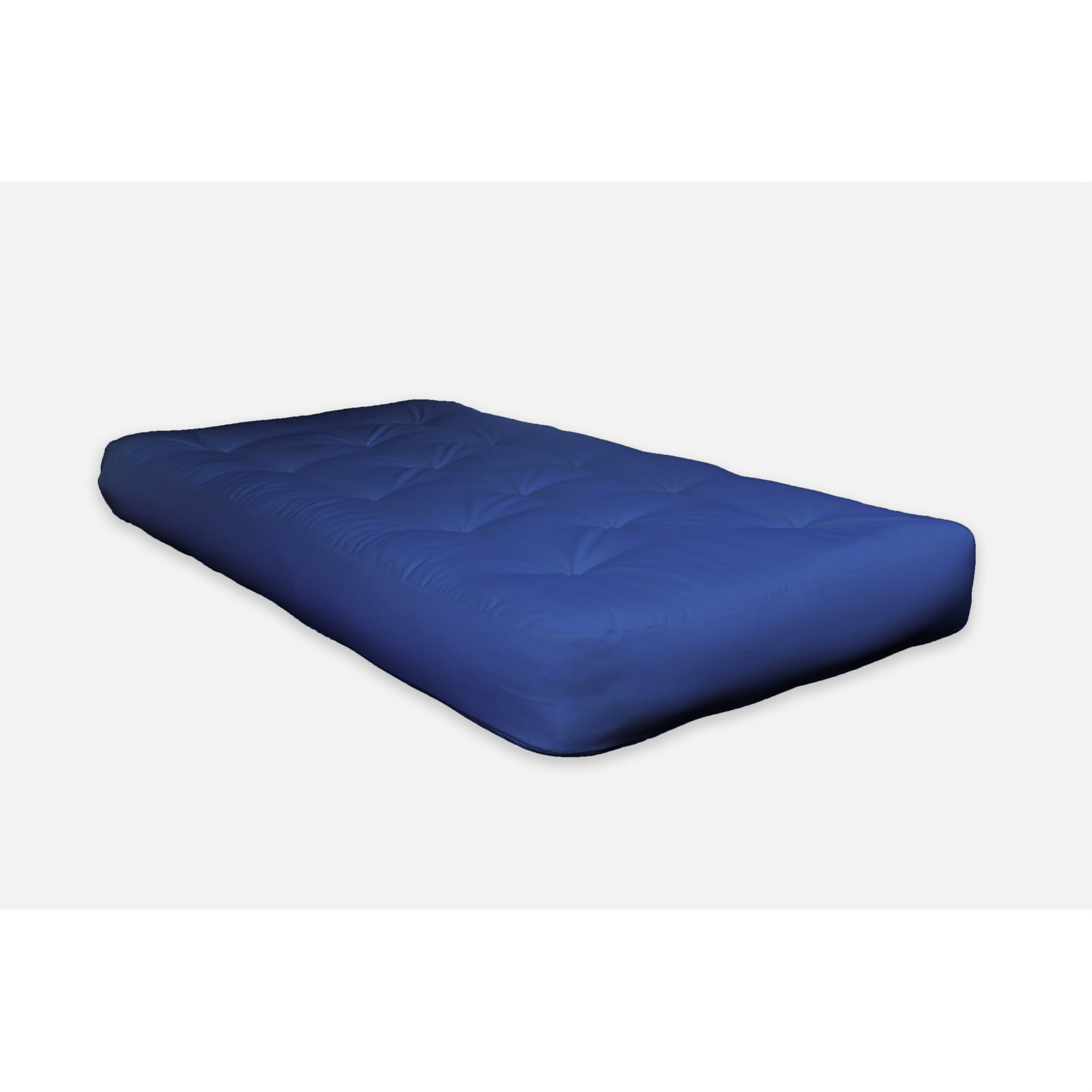 AJD Home 8" Royal Blue Double Foam Futon Mattress, Twin Size Bed ...