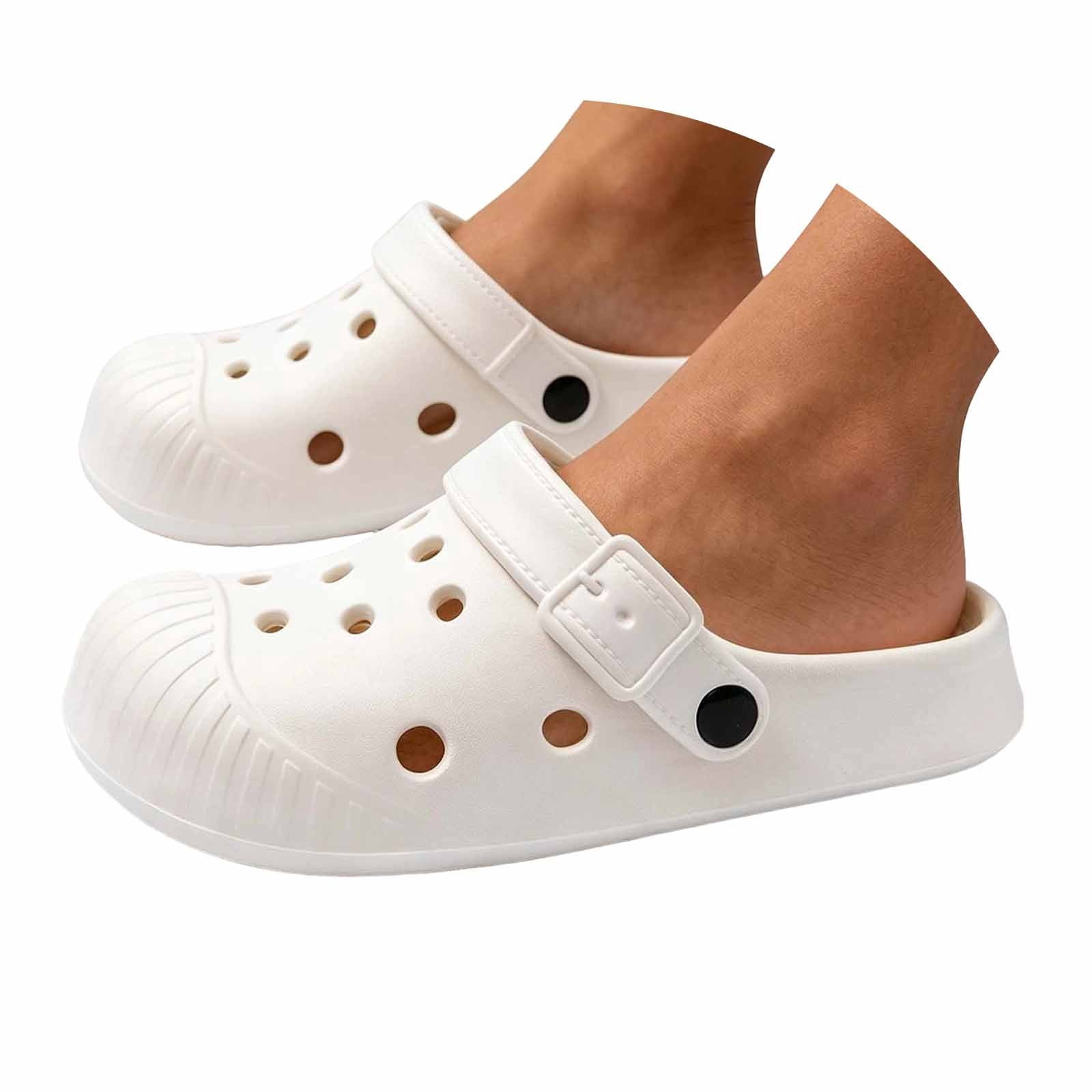 AJGRHE Classic Garden Clogs for Women Men Non- Mules Sandals On Work ...