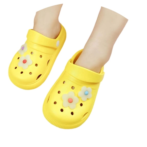AJGRHE Delightful Kids Sandals For Summer With Cute Cutout And Glow In ...