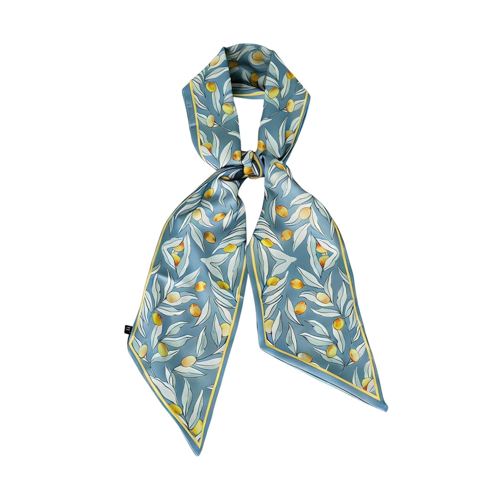 AJGRHE Elegant Long Silk Scarf For Women Neck Wrap Shawl Fashionable ...