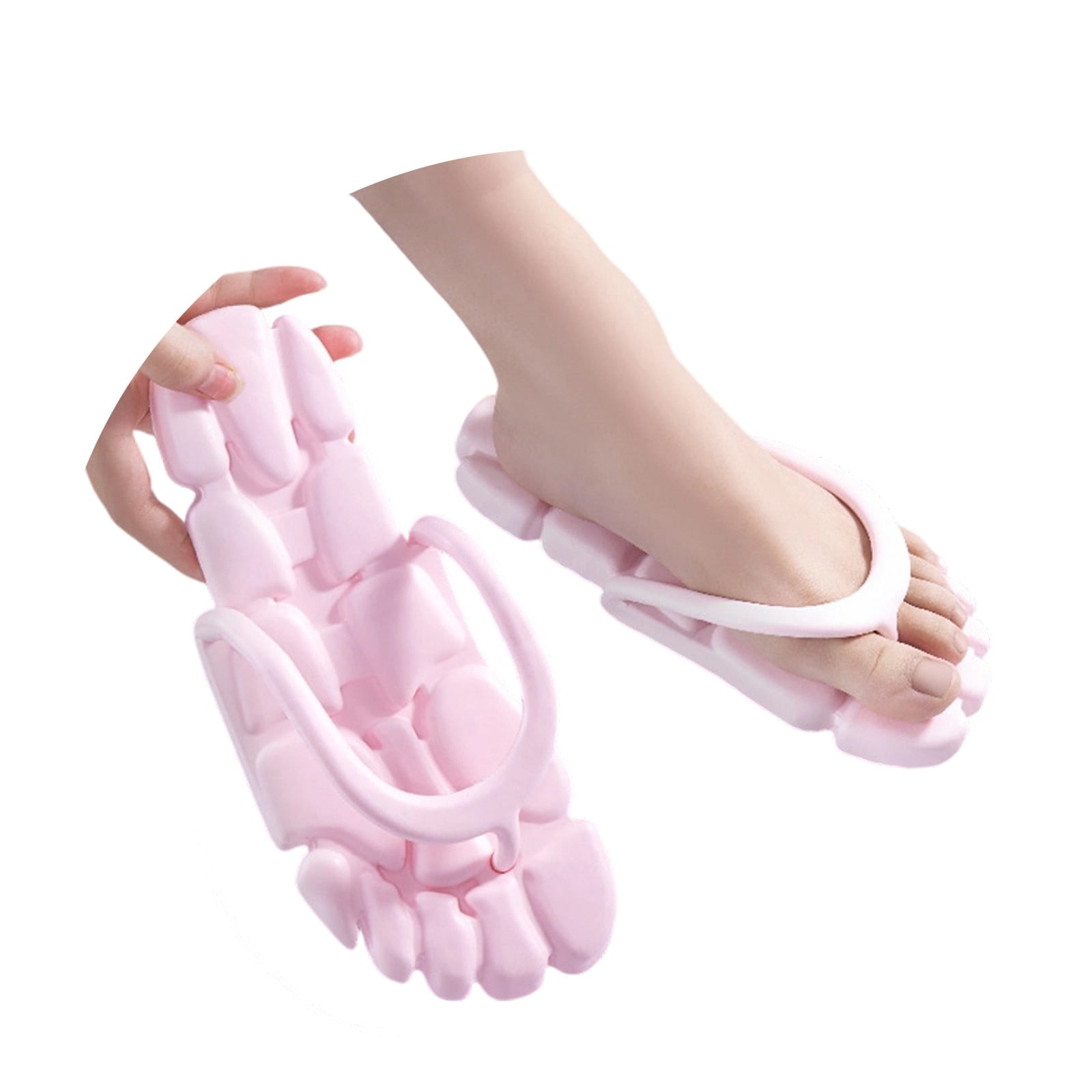 AJGRHE Foldable Travel Shower Shoes with Holes,Dry Quickly Non Bath ...