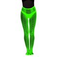 AJGRHE Glow In The Dark Fishnet Stockings With Striped Luminous Pattern ...