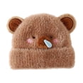 AJGRHE Kids Winter Hat With Ear Cozy Knitted For Boys And Girls Soft ...