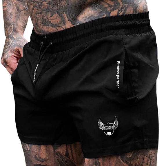 AJGRHE Men’s Athletic Running Shorts 5 Inch Quick Dry Workout Gym ...