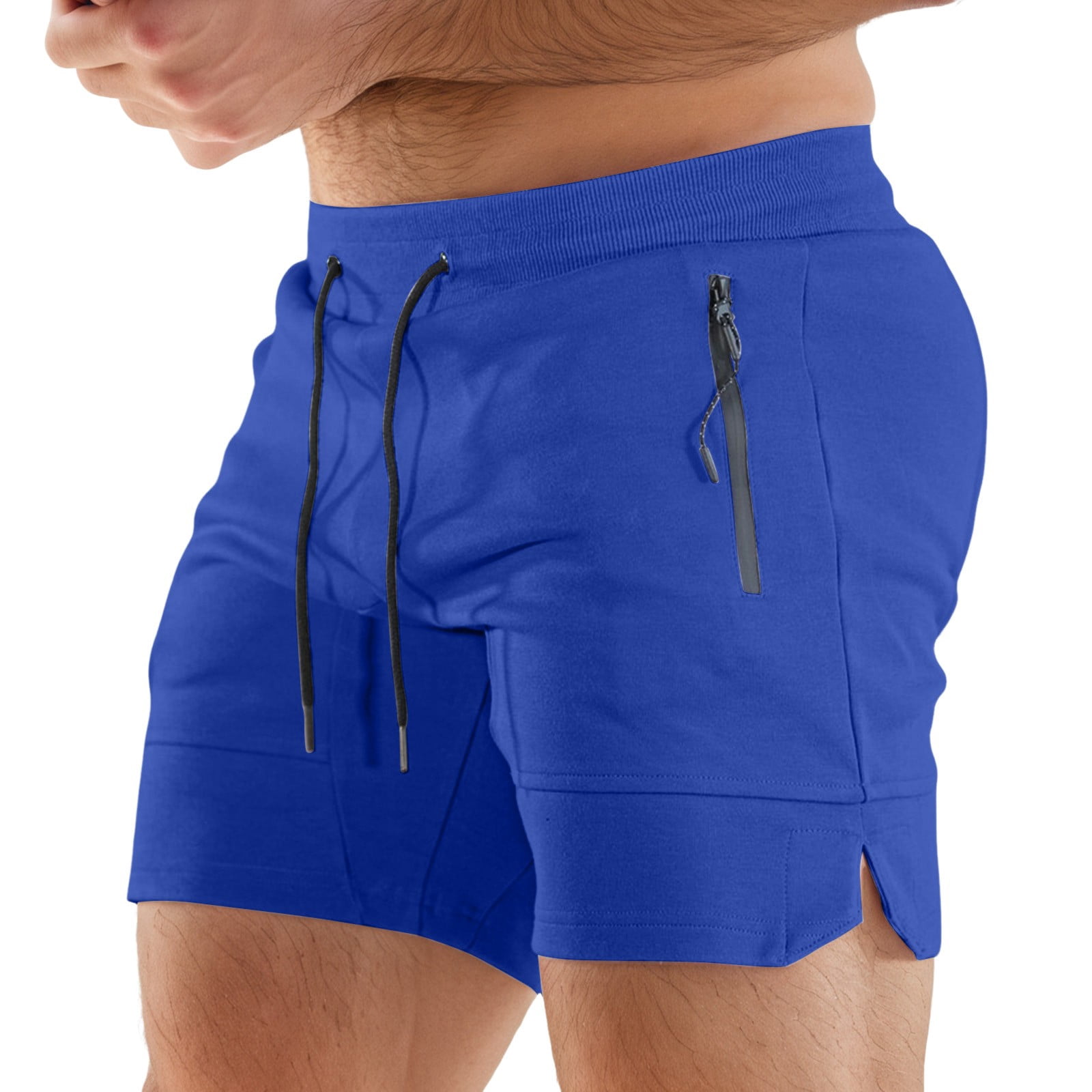 AJGRHE Men's Gym Workout Shorts,Fitted Jogging Short Pants for ...