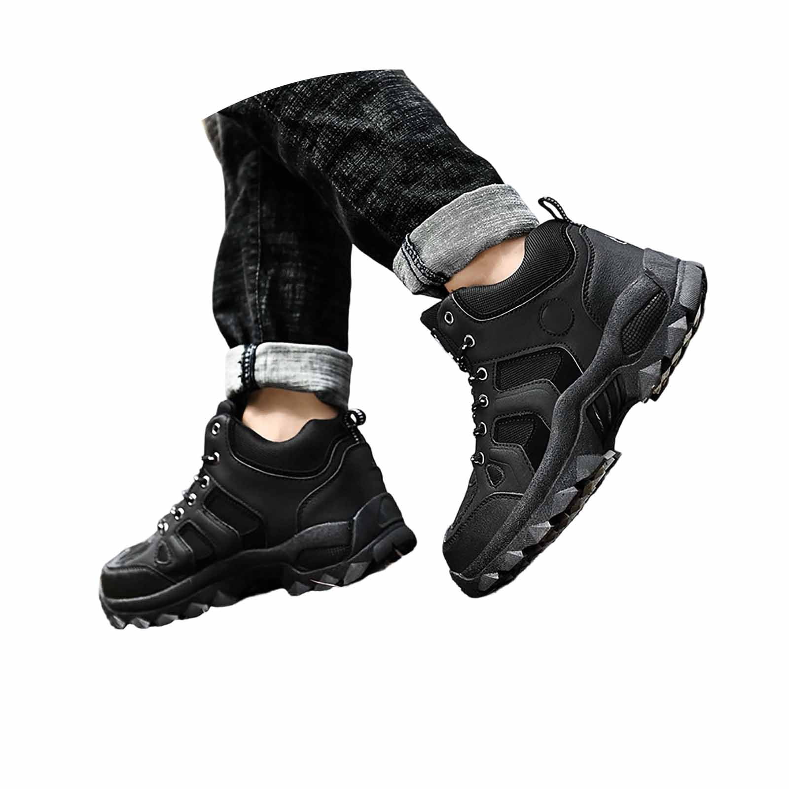 AJGRHE Mens Womens Sneakers Unisex Outdoor Breathable Casual Hiking ...