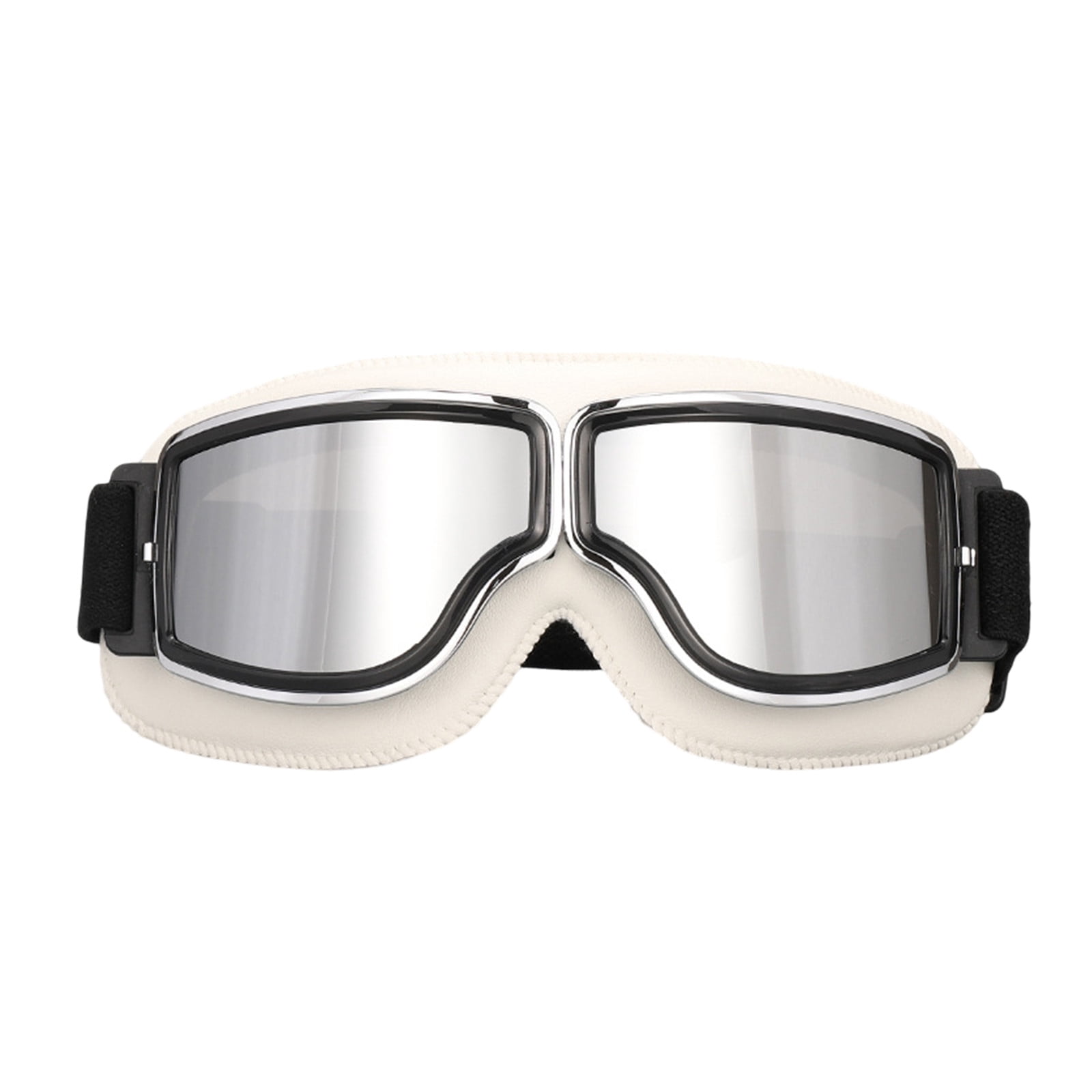AJGRHE Motorcycle Goggles For Over Glasses Wear With Soft Padded ...