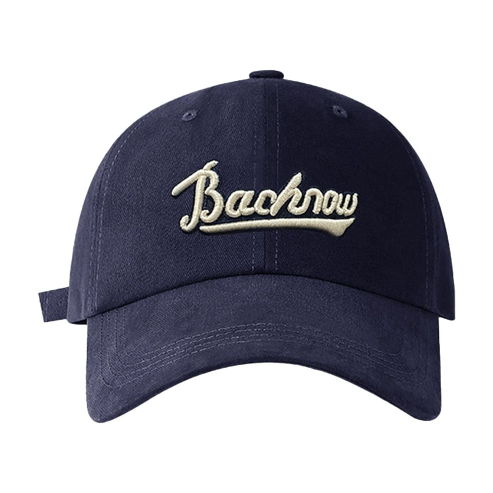 AJGRHE Spring Summer Wide Brim Embroidered Letter Soft Top Hat Sun ...