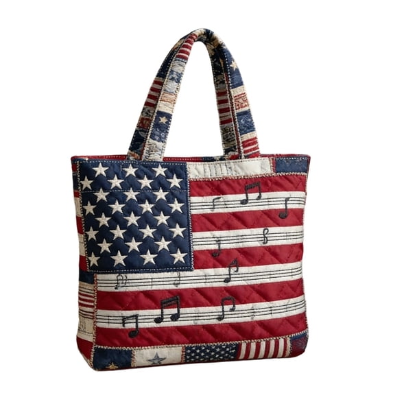 AJGRHE Stylish Independence Day Cloth Tote For Everyday Use Spacious ...