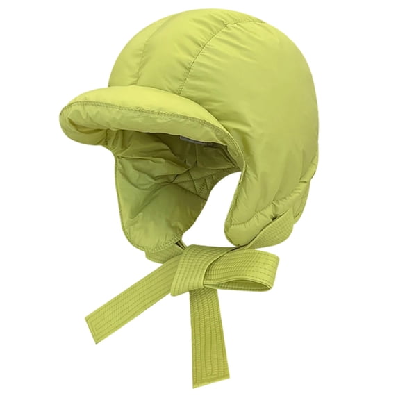 AJGRHE Thickened Winter Hat With Ear And Adjustable Strap For Skiing ...