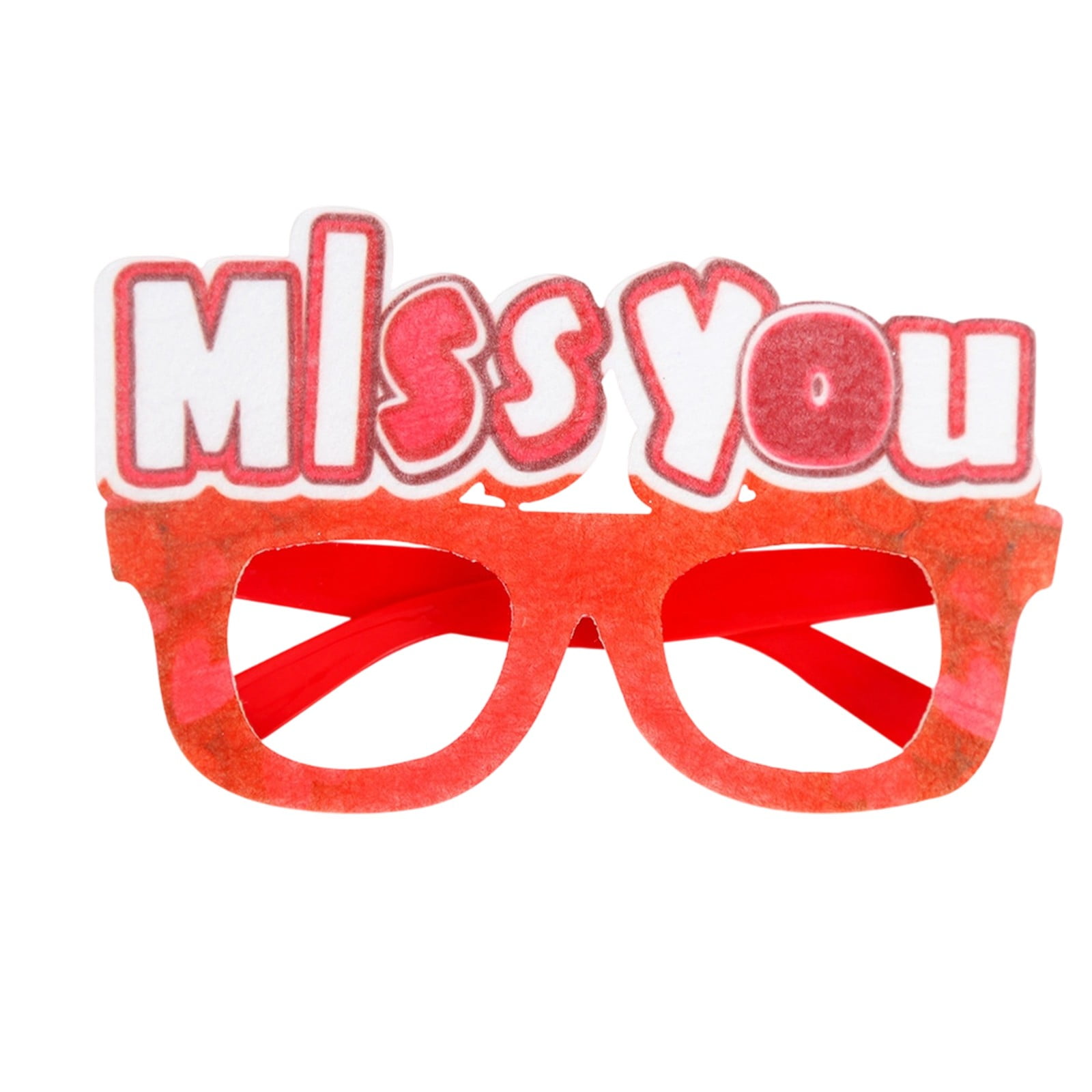 AJGRHE Valentine's Day Heart Shaped Novelty Glasses – Happy Valentine’s ...