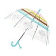 AJGRHE Windproof Travel Umbrella with Automatic Open Close Strong ...