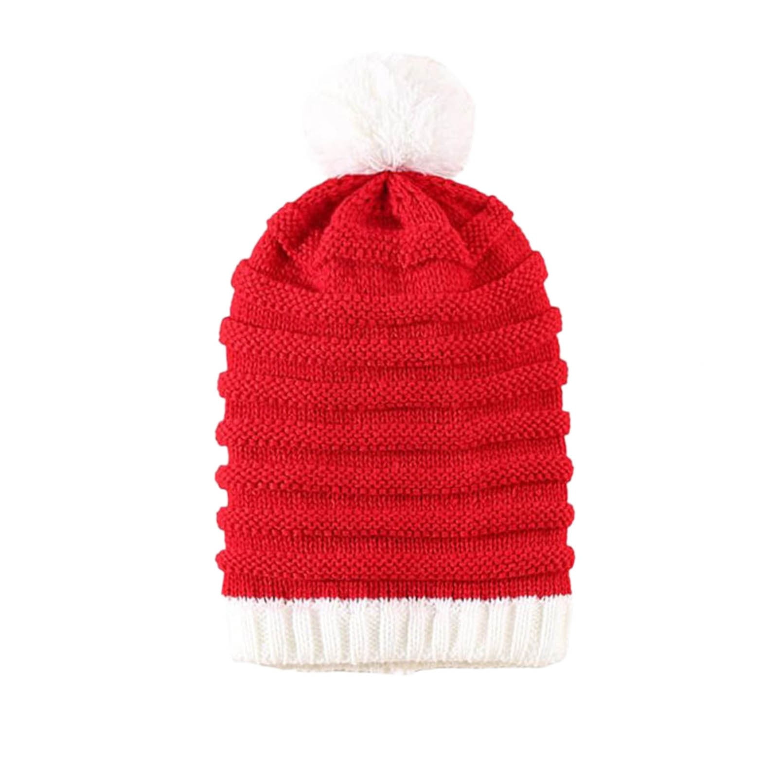 AJGRHE Winter Knit Hat With Ear Trapper Cap For Cold Weather Outdoor ...