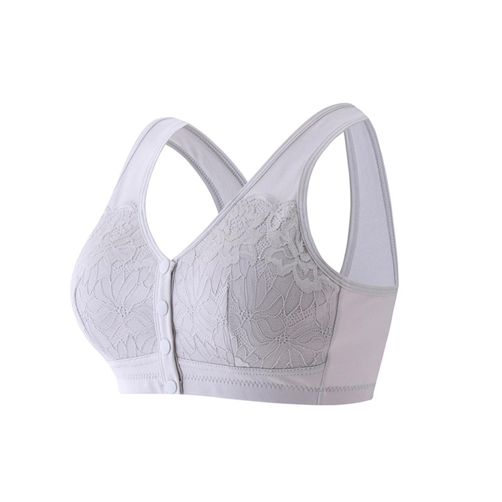 AJGRHE Women Basic Underwear Bra Women's Seamless Thin Vest Bra with ...
