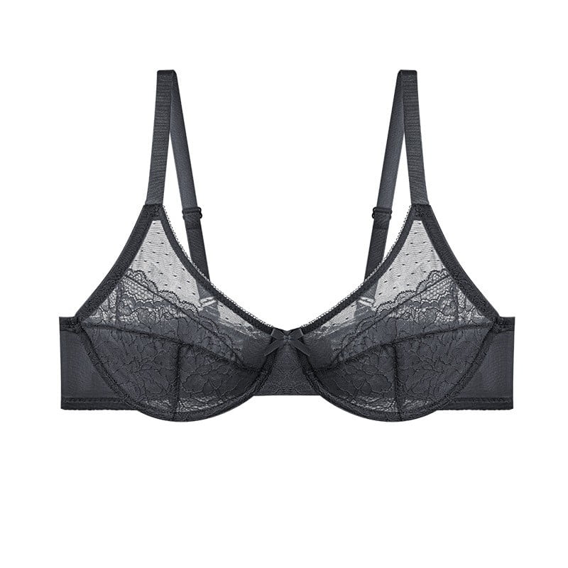 AJGRHE Women Everyday BraLunera Lace Bra Full Coverage Push Up Support ...