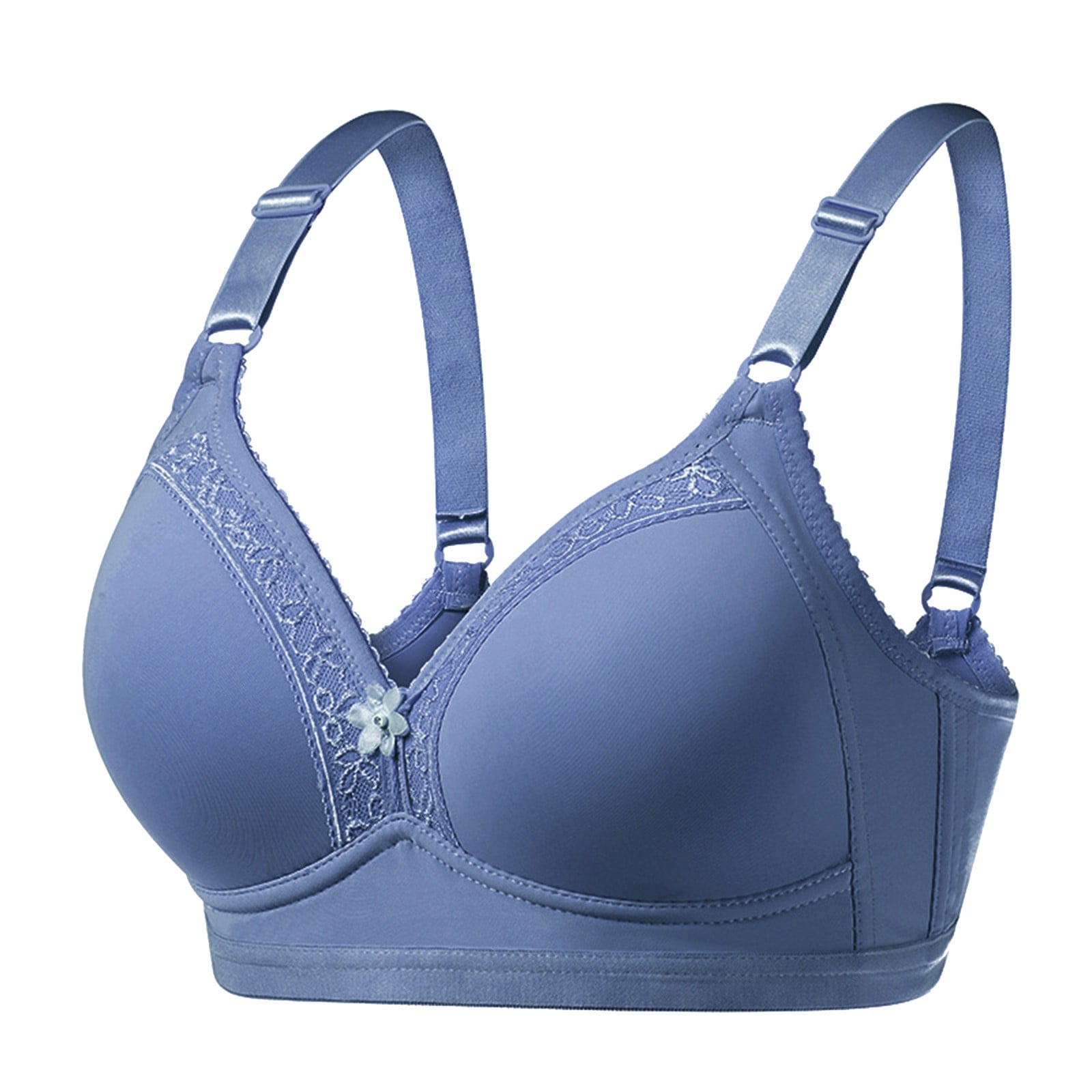 AJGRHE Women Smooth Finish Bra Supportive Full Coverage Bra for Mature ...
