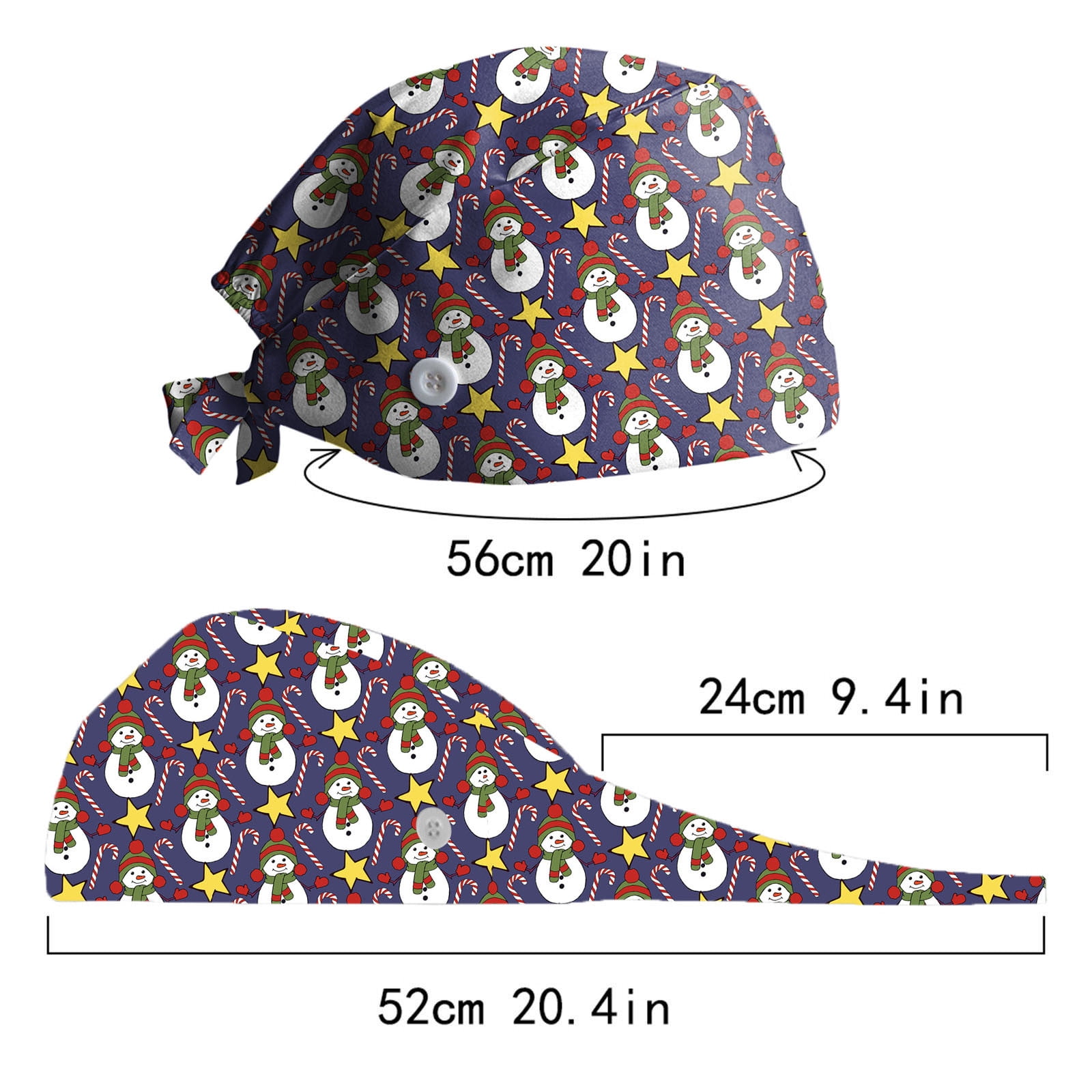 AJGRHE Women Stand-Ear Print Hat Leisure Adjustable Yashmak Baseball ...