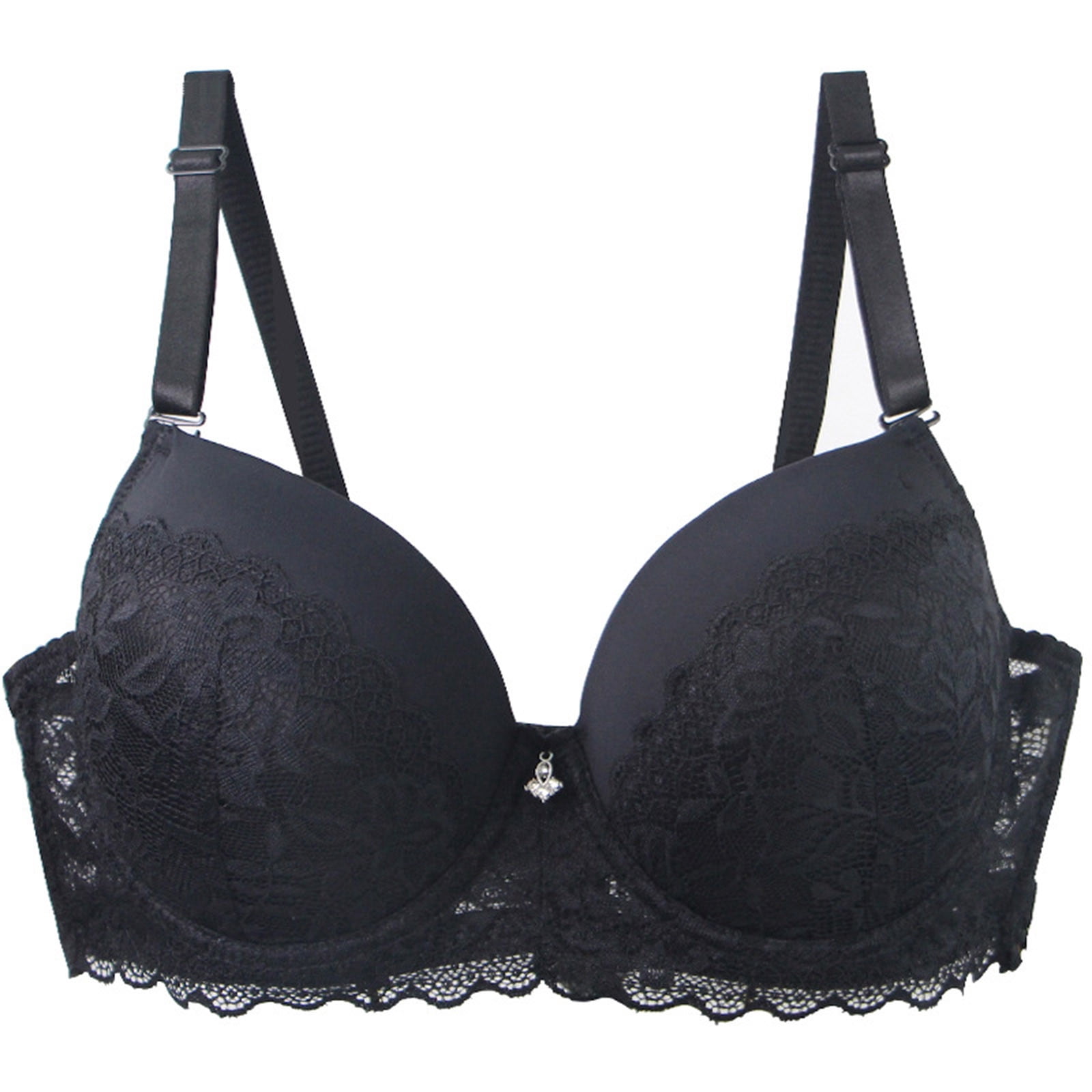 AJGRHE Women Travel Comfort Bra Full Figure Underwire Bra Plus Size ...