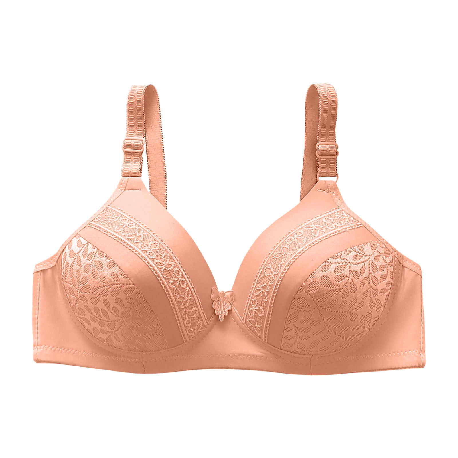 AJGRHE Women Wirefree Moisture Wicking Bra Wireless Push Up Bra for ...