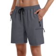 AJGRHE Women's 5'' Hiking Cargo Shorts Quick Dry Lightweight Summer ...