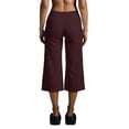 AJGRHE Women's Casual Capri Pants High Waist Workout Straight Leg ...