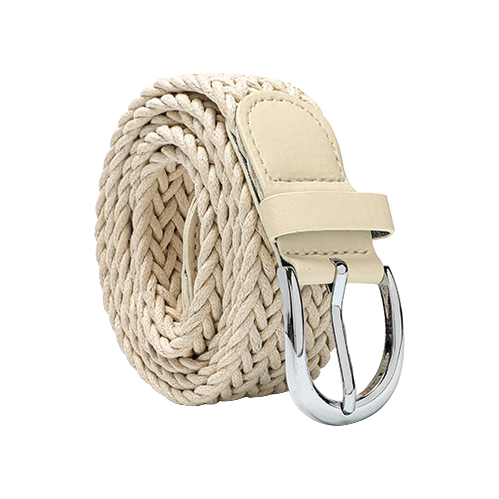 AJGRHE Women's Fashion Wax Rope Belt with Decorative Pin Buckle for ...