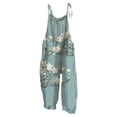 AJGRHE Women's Jumpsuit Style Strapless Jumpsuit With Pockets Long Wide ...