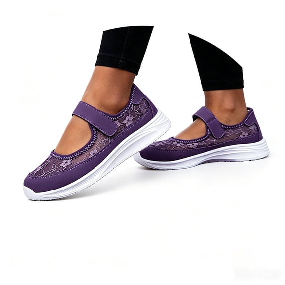 AJGRHE Women's Mary Jane Flats Barefoot Shoes Wide Toe Box Zero Drop ...