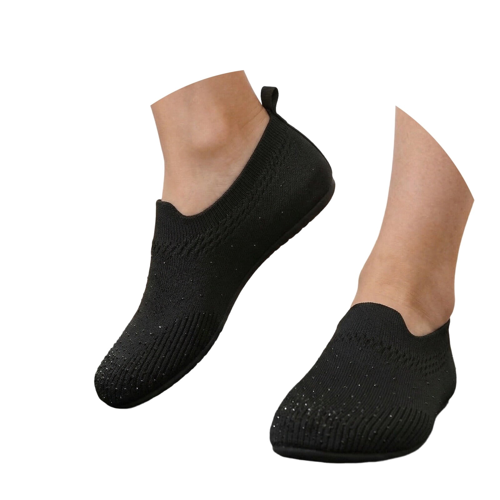 AJGRHE Women's Sneakers Lightweight On Sneakers For Indoor Workouts ...
