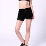 AJGRHE Women's Sports Shorts Quick-dry Fitness Shorts Outdoor Running ...