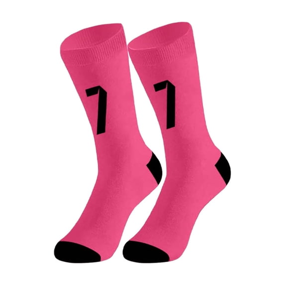 AJGRHE Women's Stockings Everyday Floral Print Crew Socks For Women ...