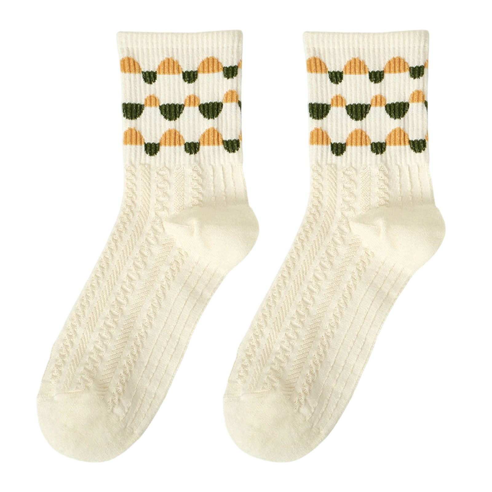 AJGRHE Women's Stockings Japanese Style Floral Pattern Stockings For ...