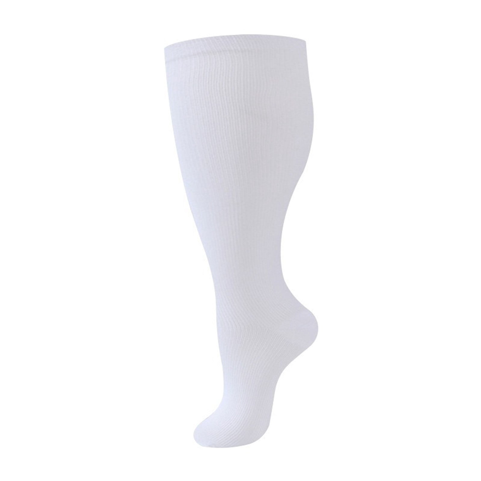 AJGRHE Women’s Stockings Solid Color Plus Size Extra Large Compression ...
