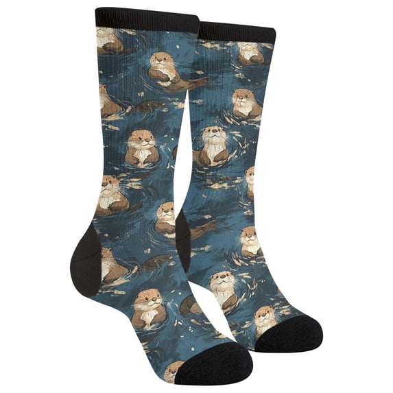 AJGRHE Women's Stockings Stylish Printed Stockings For Daily Home ...
