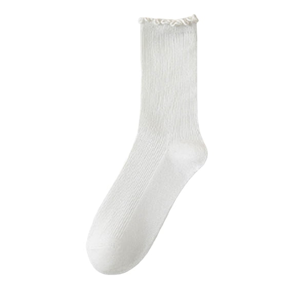 AJGRHE Women's Stockings Versatile Crew Socks For Everyday Wear ...