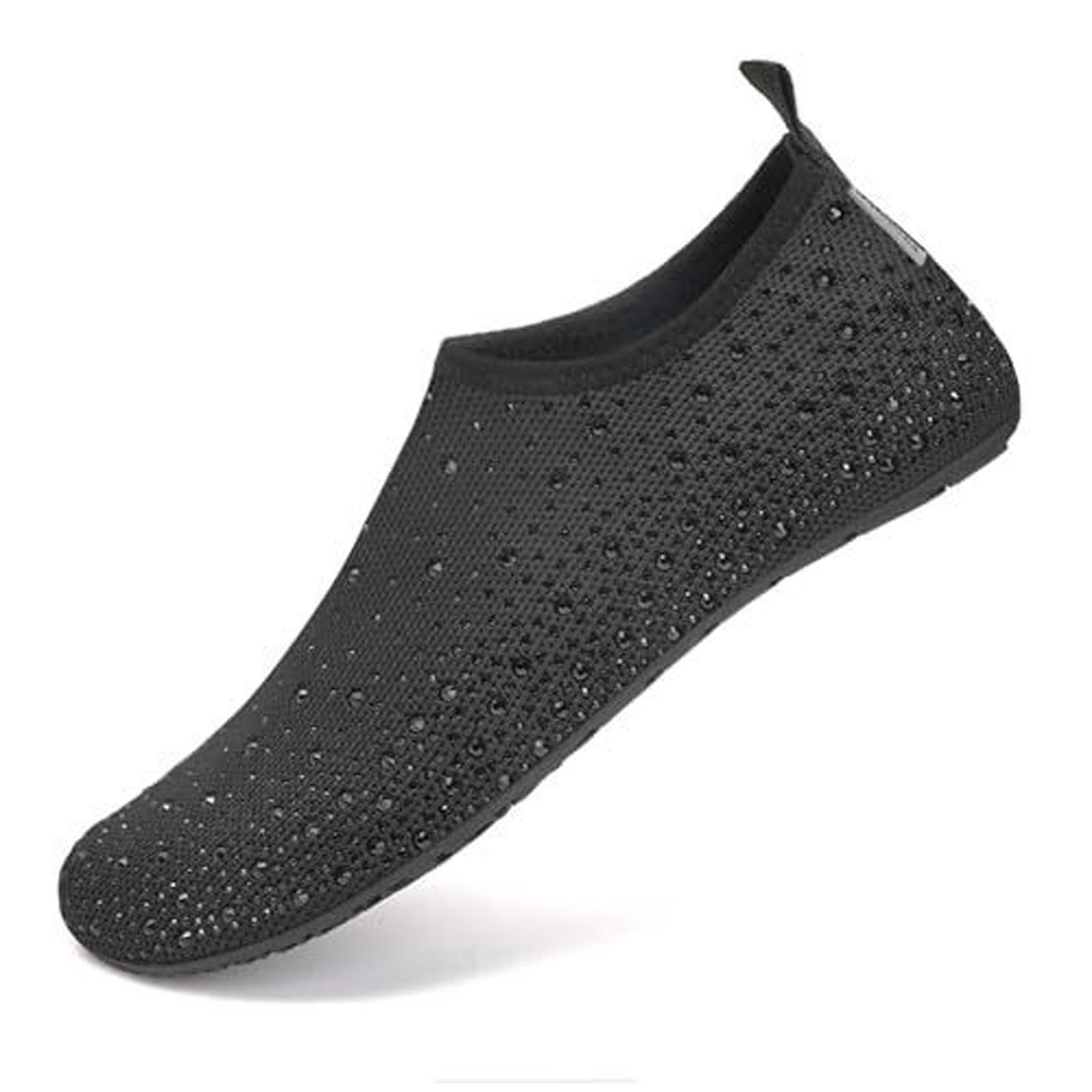 AJGRHE Womens Barefoot Water Shoes Travel House Slippers for Indoor and ...