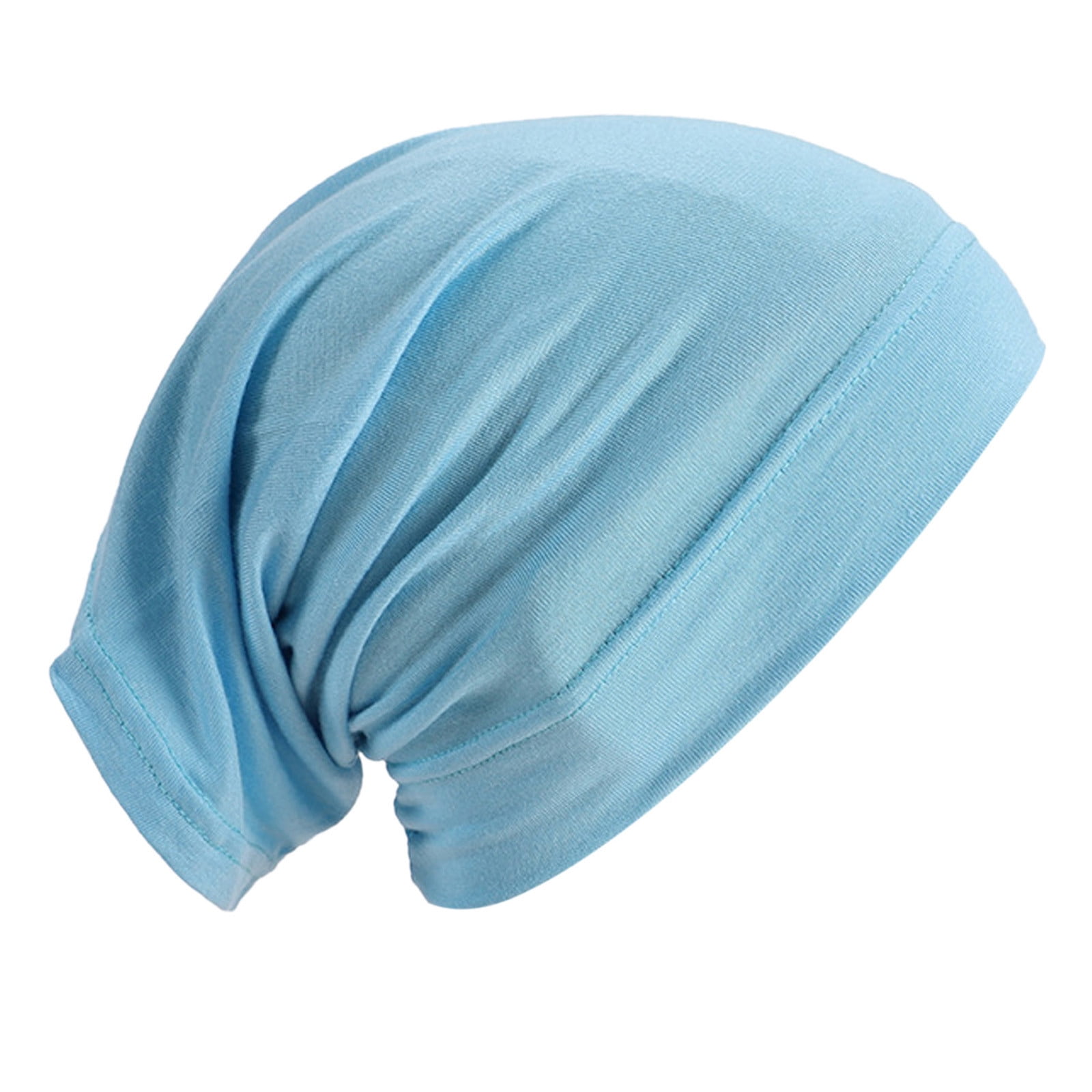 AJHSAKLt Head Wraps for Women Slip On Pre Tied Scarves Headwear Turban ...