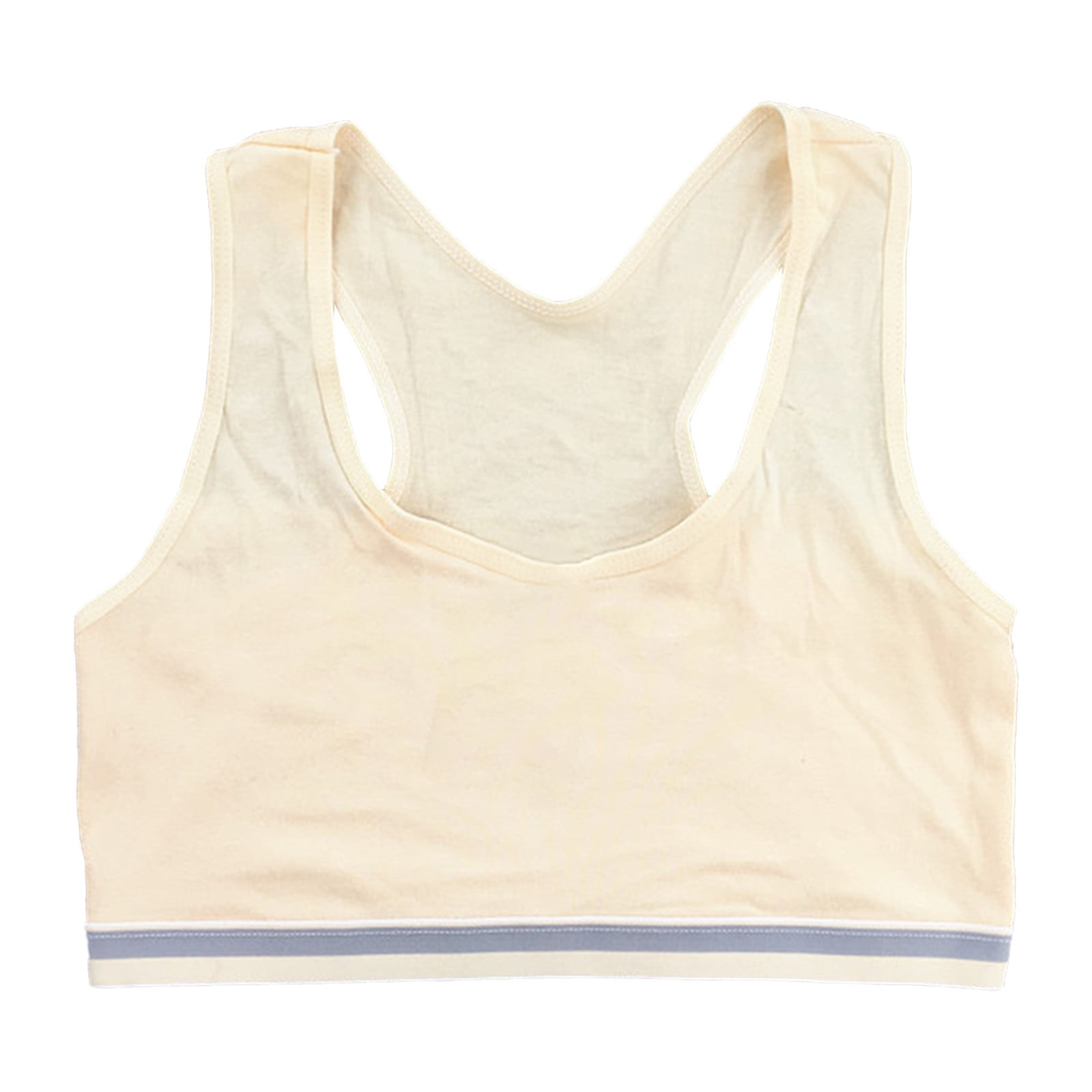 AJIWYH Early Training Bras Small Vest Design Wireless Bra Racerback ...