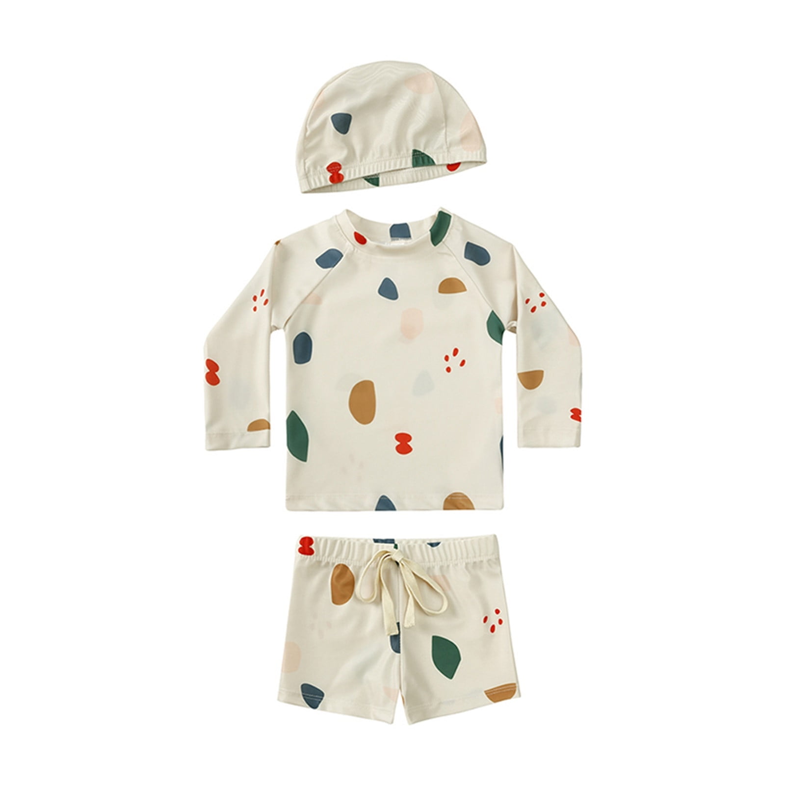 AJIWYH Kids Skin Guards,Rash Guard Bathing Suit,Toddler Boy Swim (Khaki ...