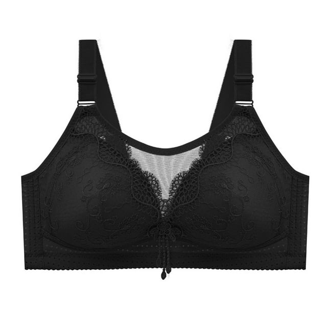 Ajiwyh Womens Comfort Bras Top Seamless Lace Bra Without Steel Ring