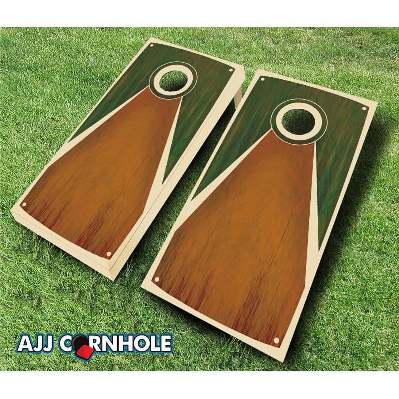 AJJCornhole Tarpis Green Chestnut Theme Cornhole Set with Bags - 8 x 24 x 48 in. - Walmart.com