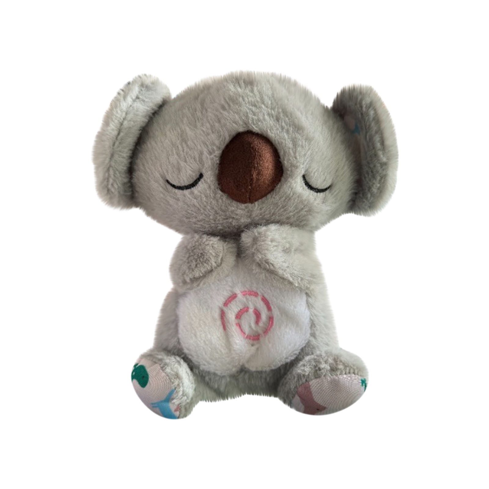 AJKSFHIU Breathing Bear for Baby,Sound Machine Soothe 'N Bear,Portable ...