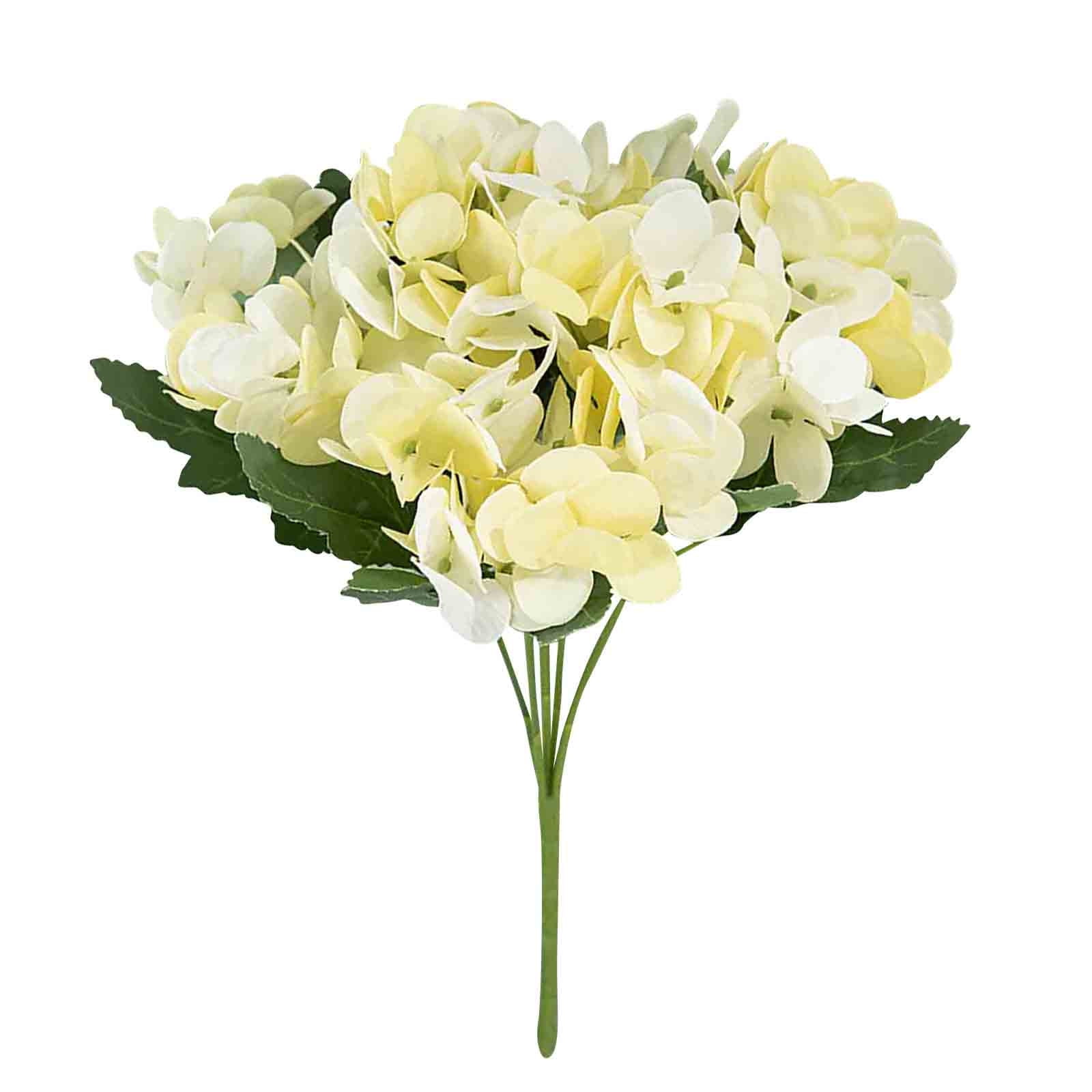 AJKSFHIU Hydrangea Artificial Flower,Artificial Flowers Hydrangeas ...