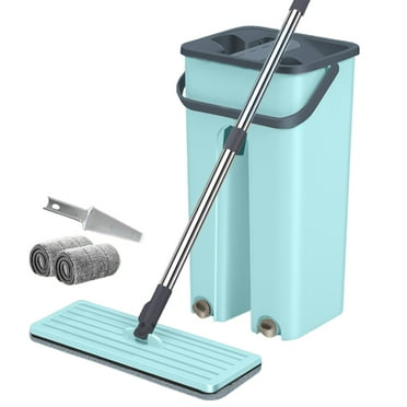 CLEANHOME Microfiber Dust Mop with Washable Pads, Dry & Wet Use, Ideal ...