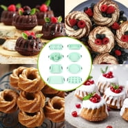 CHEFMADE Financier Cake Pan, 8-Cavity Non-Stick Rectangle Muffin Pan ...