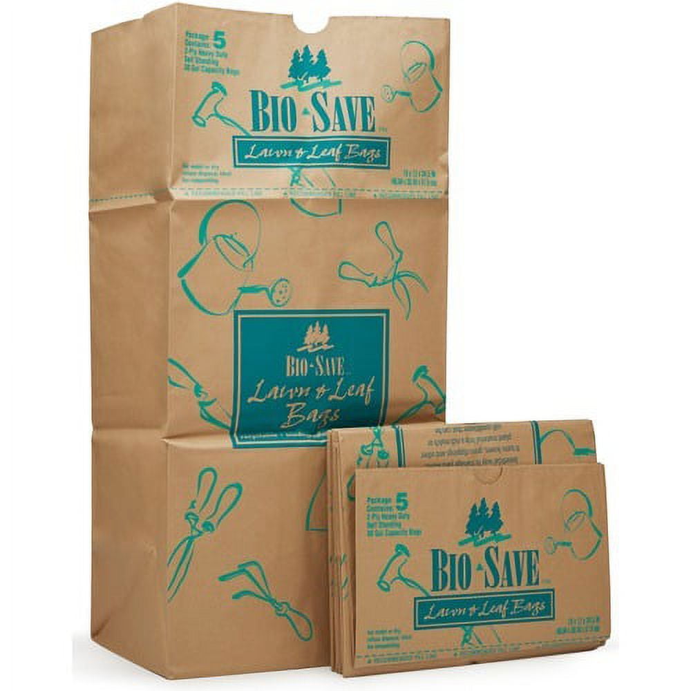 AJM Bio-Save 30-gallon Lawn & Leaf Bags 30 gal - 16 AJM Bio-Save 30-gallon Lawn & Leaf Bags 30 gal - 16