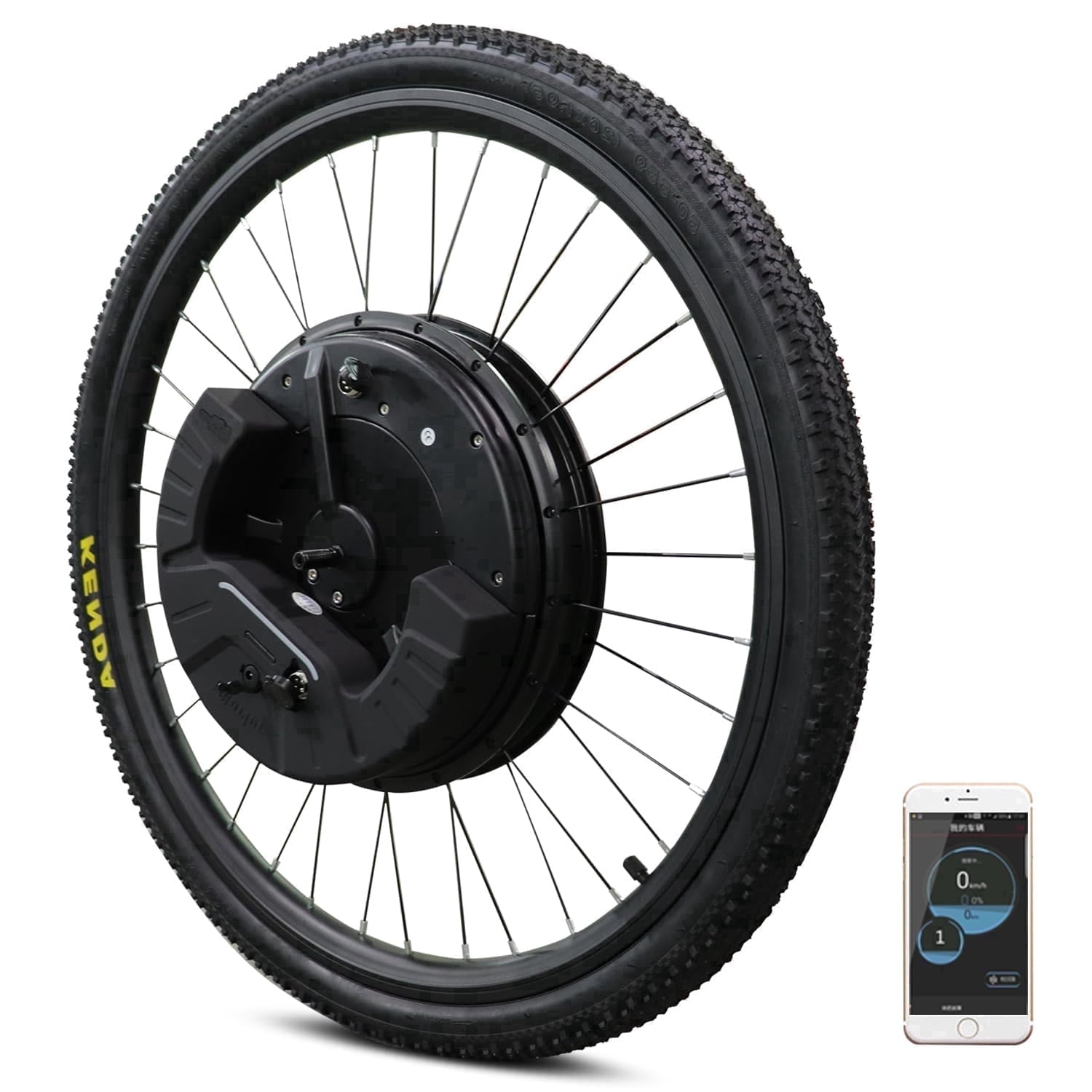 iMortor 3 Ebike Conversion Kit with Battery, 36V 350W Front Motor, 26 ...