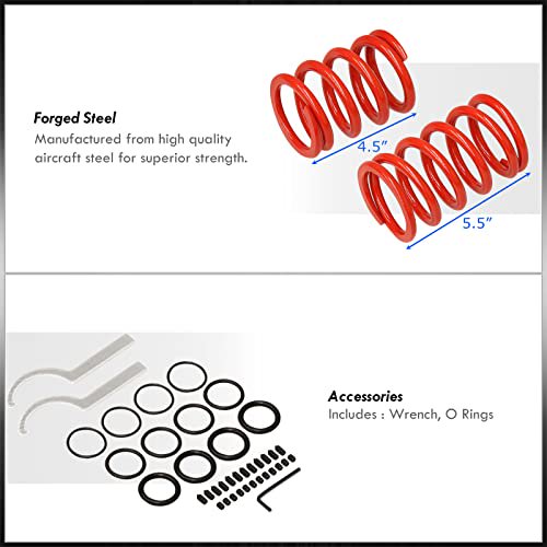 AJP Distributors 0-3" Height Adjustable Suspension Steel Drop Lowering ...