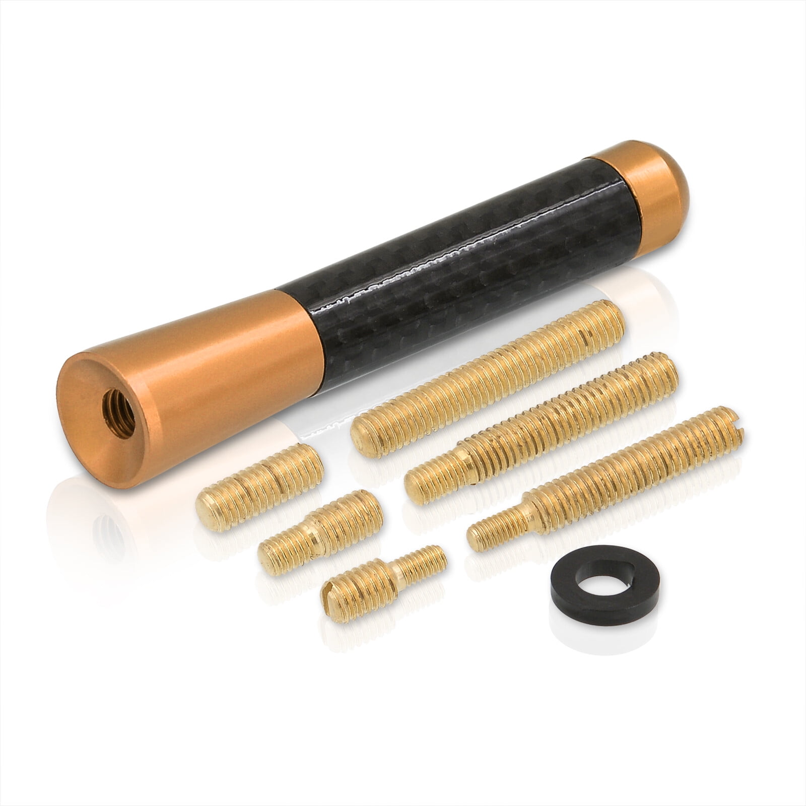 AJP Distributors 3" / 76mm Aluminum Carbon Fiber Short Stubby Radio ...