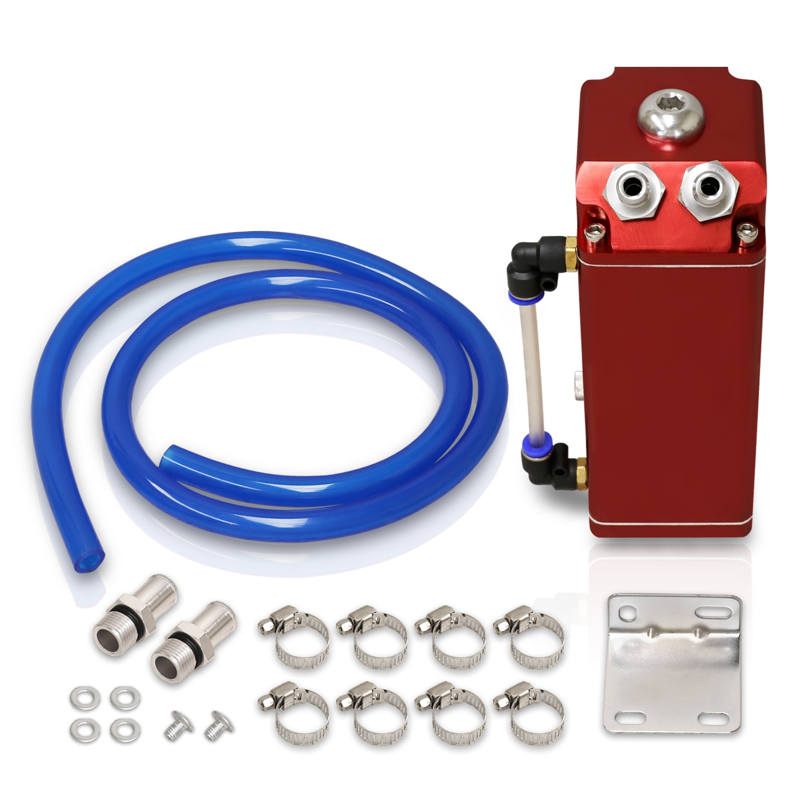 AJP Distributors 600ML Billet Aluminum Round Cylinder Engine Motor Oil ...